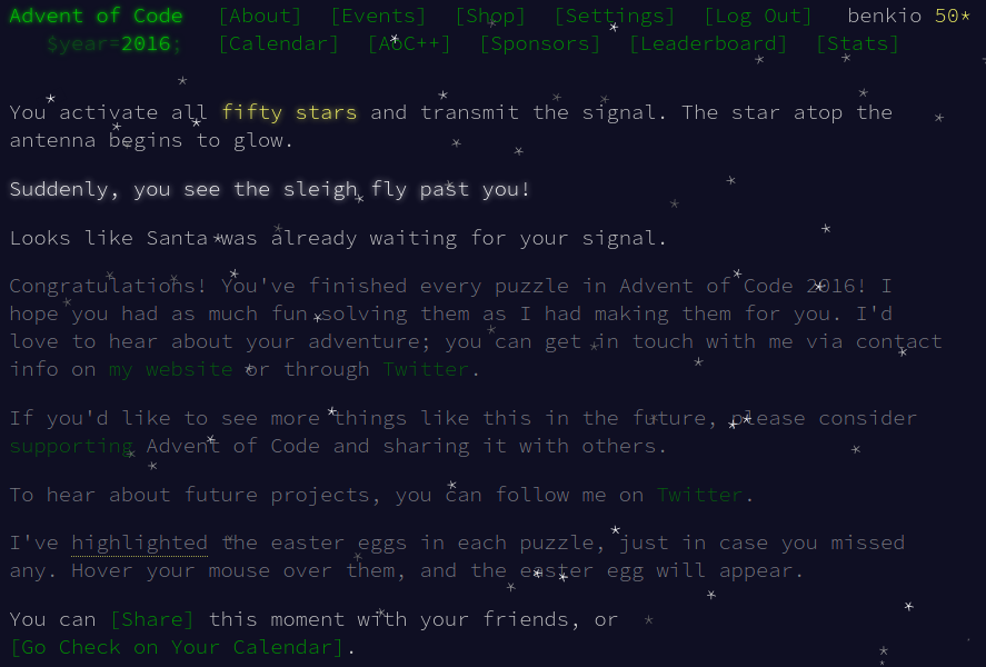 Advent Of Code 2016 Advent Of Code 2016